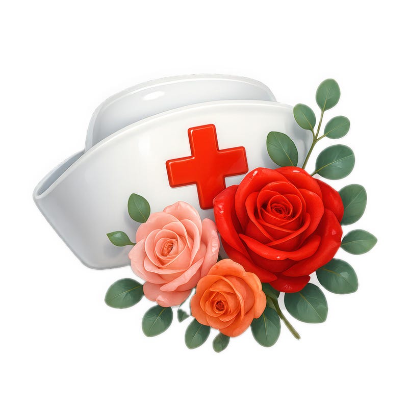 Nurse Hat Clipart - Etsy