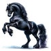 Friesian Horse Clipart Bundle | High-quality Equine Art (digital ...