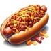 Hot Dog Clipart - 10 High-quality Jpgs - Hotdog Sandwich Clipart Bundle ...