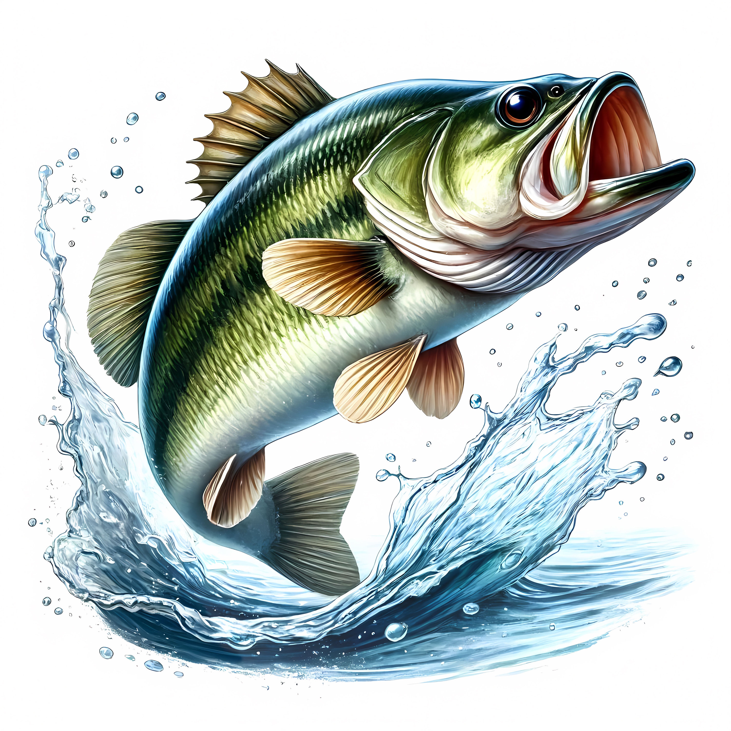 Largemouth Bass Clip Art