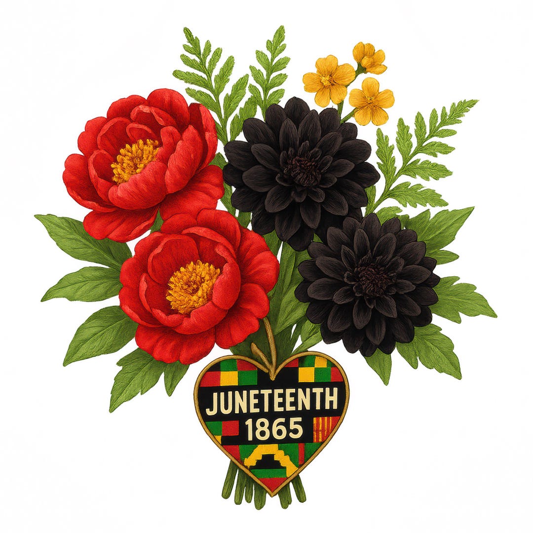 Juneteenth Clipart, 12 High-quality Designs, Juneteenth PNG Bundle ...