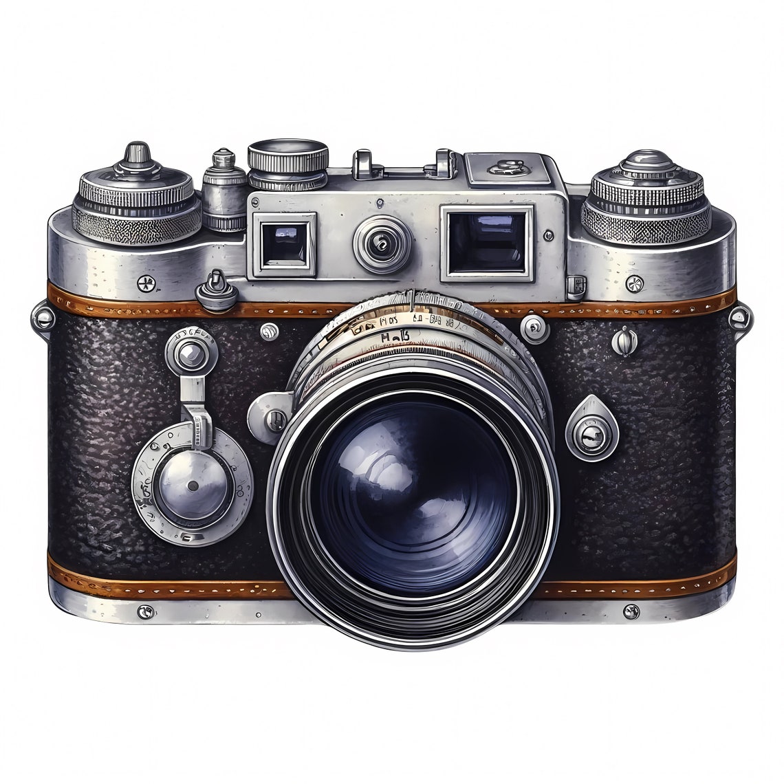 Vintage Camera Clipart 12 High-quality Jpgs Old Camera Clipart Bundle ...