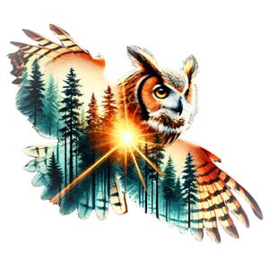 Watercolor Owl Clipart Collection, High-quality Pngs (digital Download ...