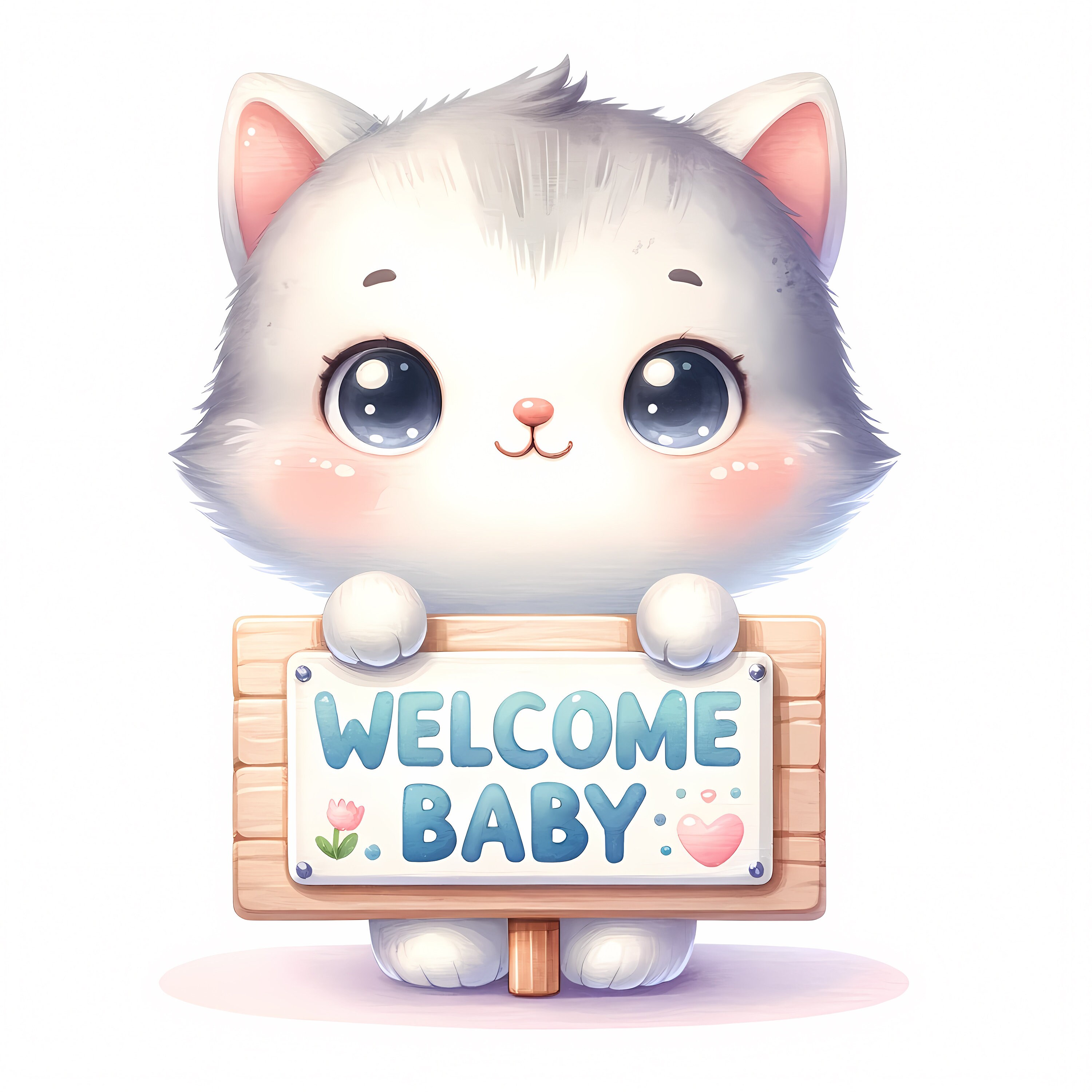 Welcome Baby Clipart 12 High-quality Jpgs Baby Shower Nursery Decor ...