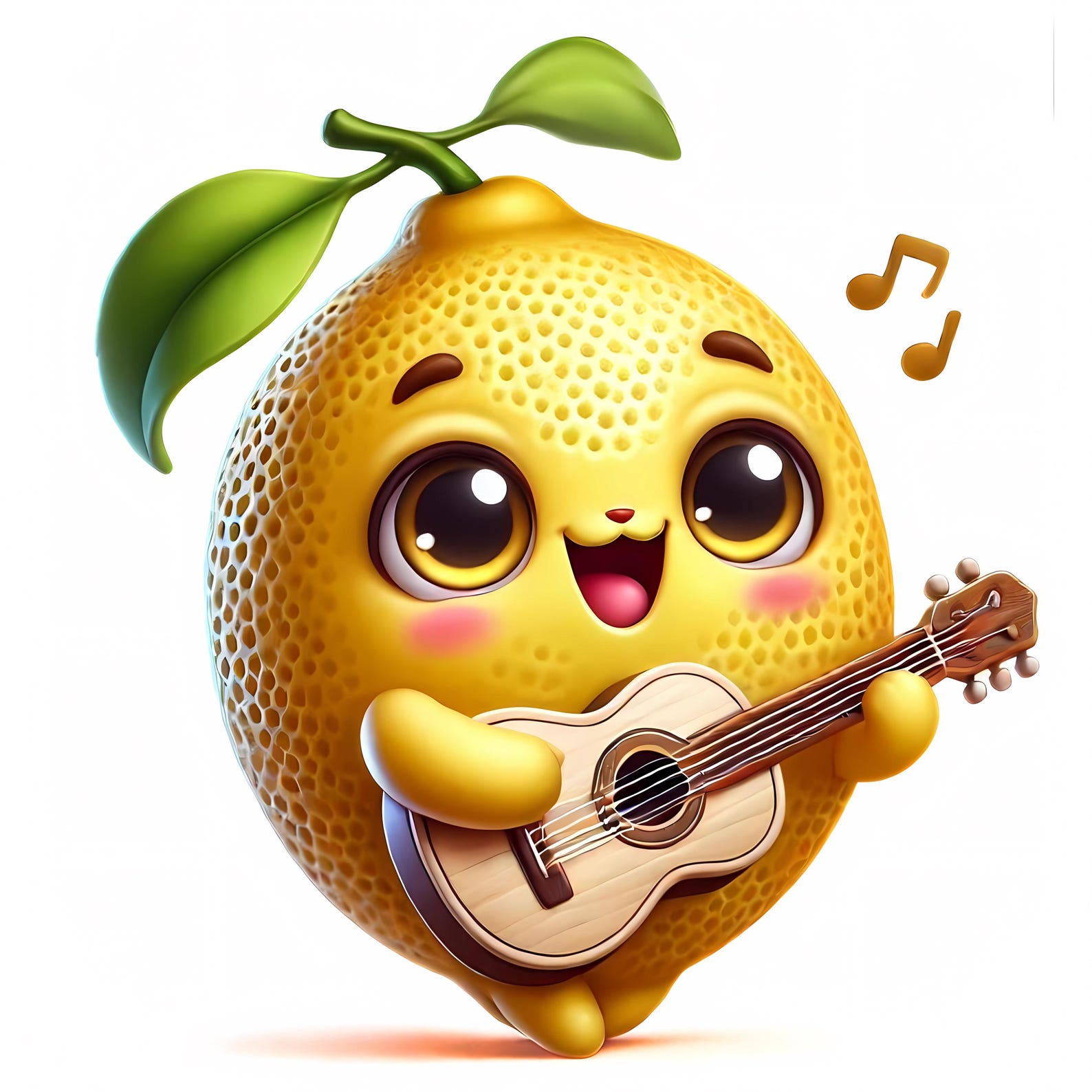 Cute Lemon Clipart Bundle 10 High-quality Jpgs Charming Lemon Kawaii ...