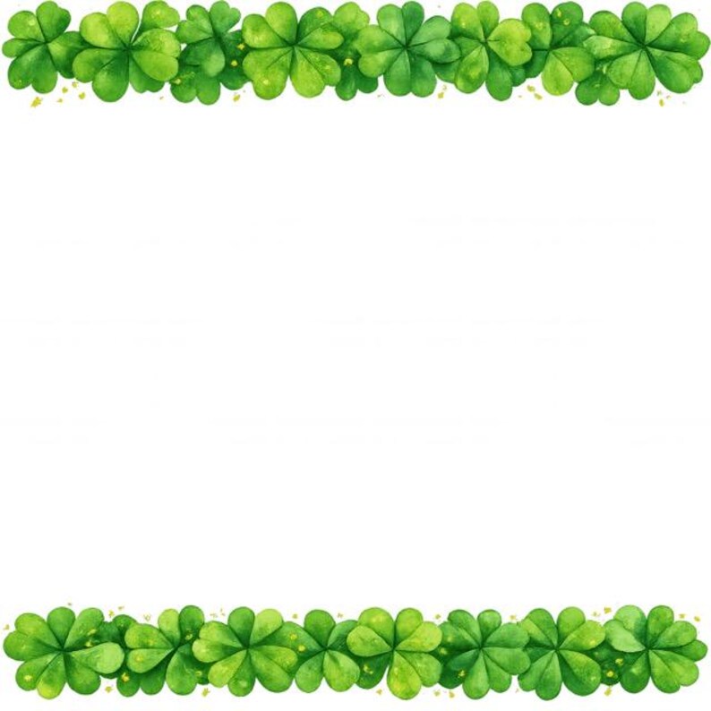 Shamrock Clipart, St Patrick’s Day Graphics (digital Download - 12 Pngs ...