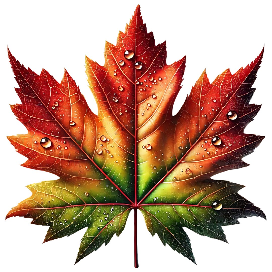 Maple Leaf Clipart: Fall Autumn Art (digital Download, Commercial Use ...