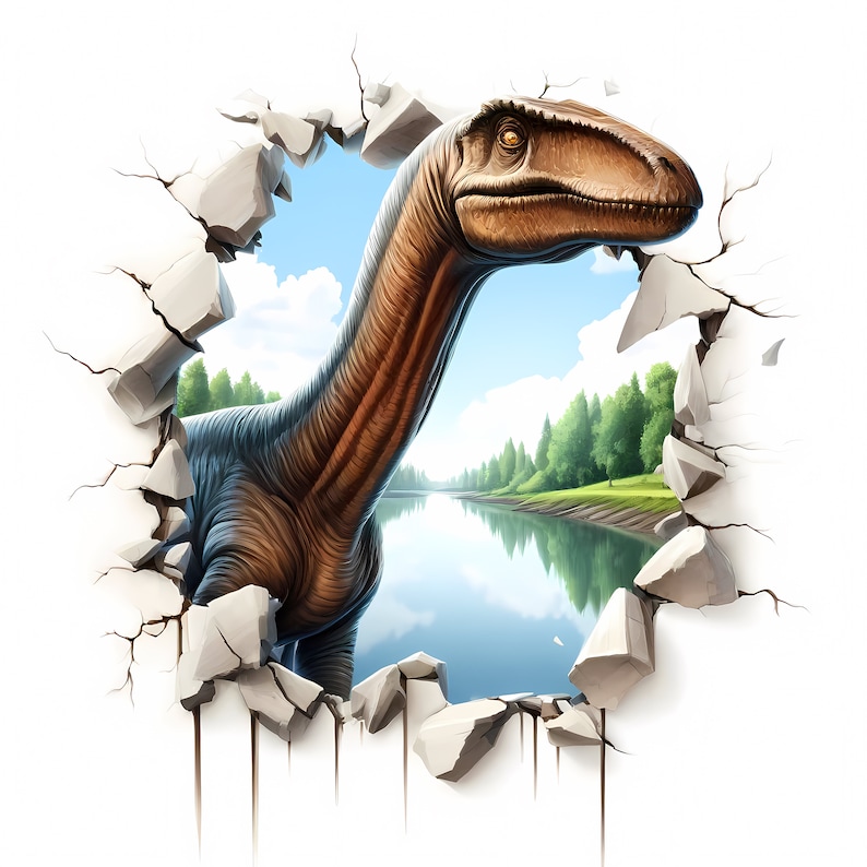 3D Dinosaur Clipart Bundle | High-quality Jpgs, Realistic Art ...