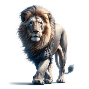 Majestic Lion Clipart Bundle | Wildlife (digital Download) Set of 12 ...