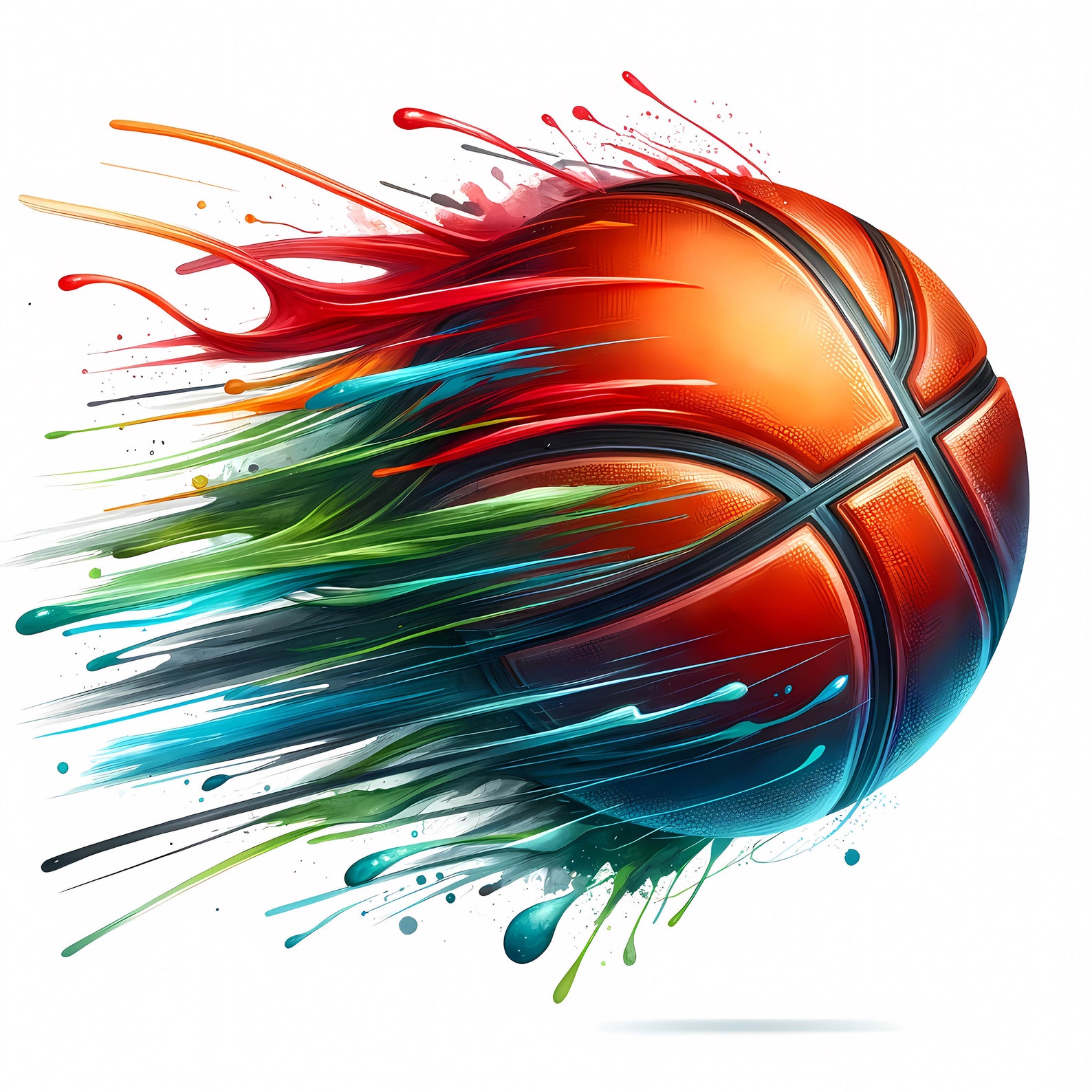 Basketball Clipart 15 High-quality Jpgs Dynamic Swift Basketball ...