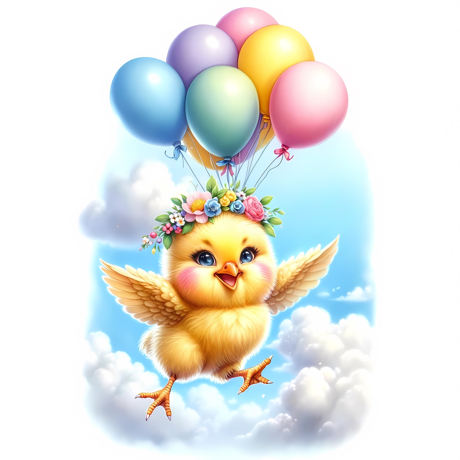 Cute Chicken Clipart 11 High-quality Jpgs Adorable Chicken With ...