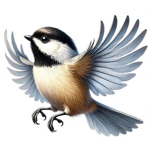 Chickadee Clipart | 11 High-quality Jpgs | Stunning Chickadee Clipart ...