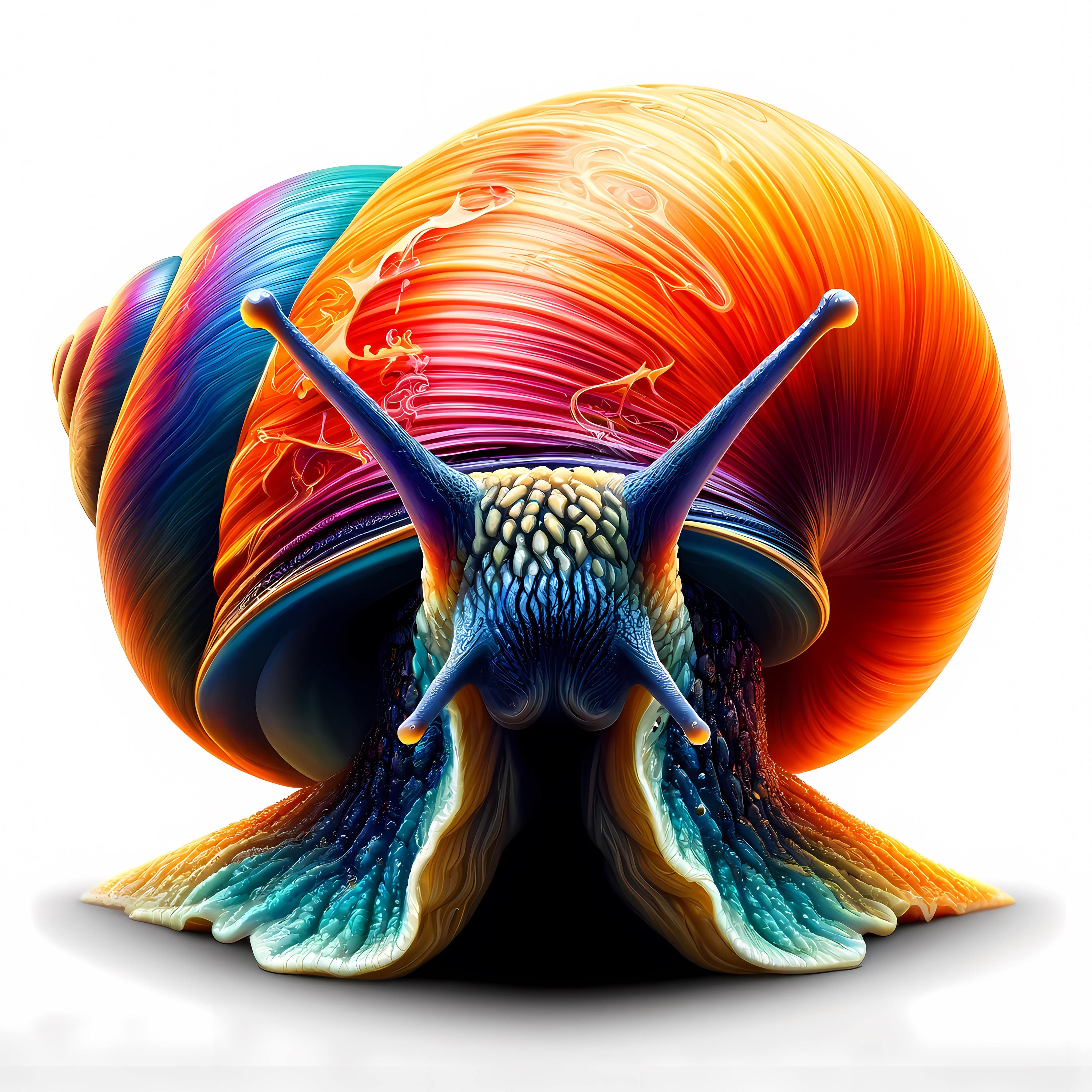 Snail Clipart Bundle 12 High-quality Jpgs Vivid Snail Clipart Nature ...