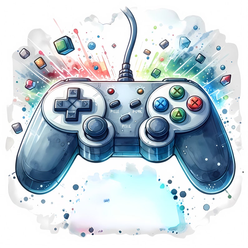 Game Controller Clipart 10 High-quality Jpgs Unique Gamer Controller ...