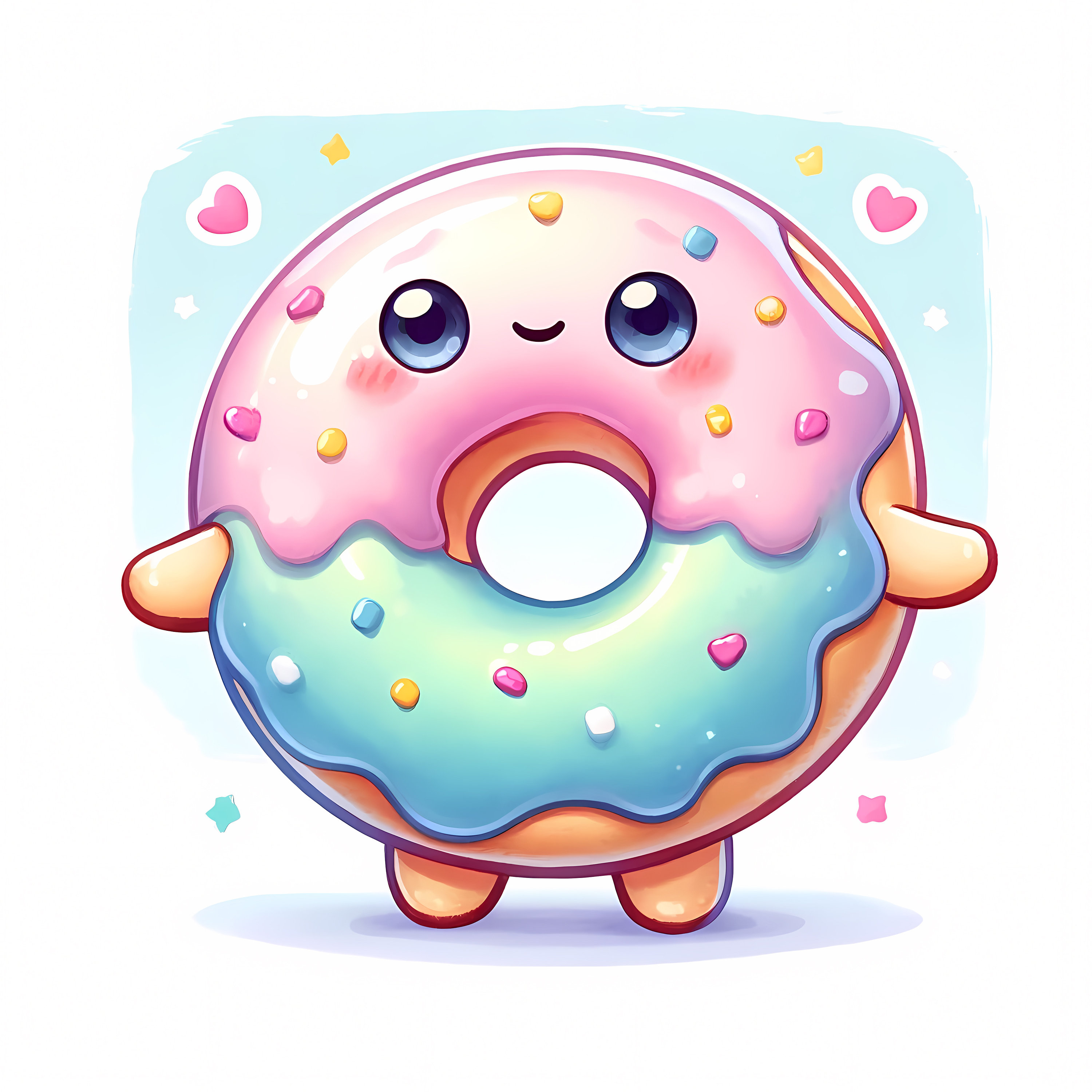 Cute Donuts Clipart 12 High-quality Jpgs Adorable Cute Donuts Clipart ...