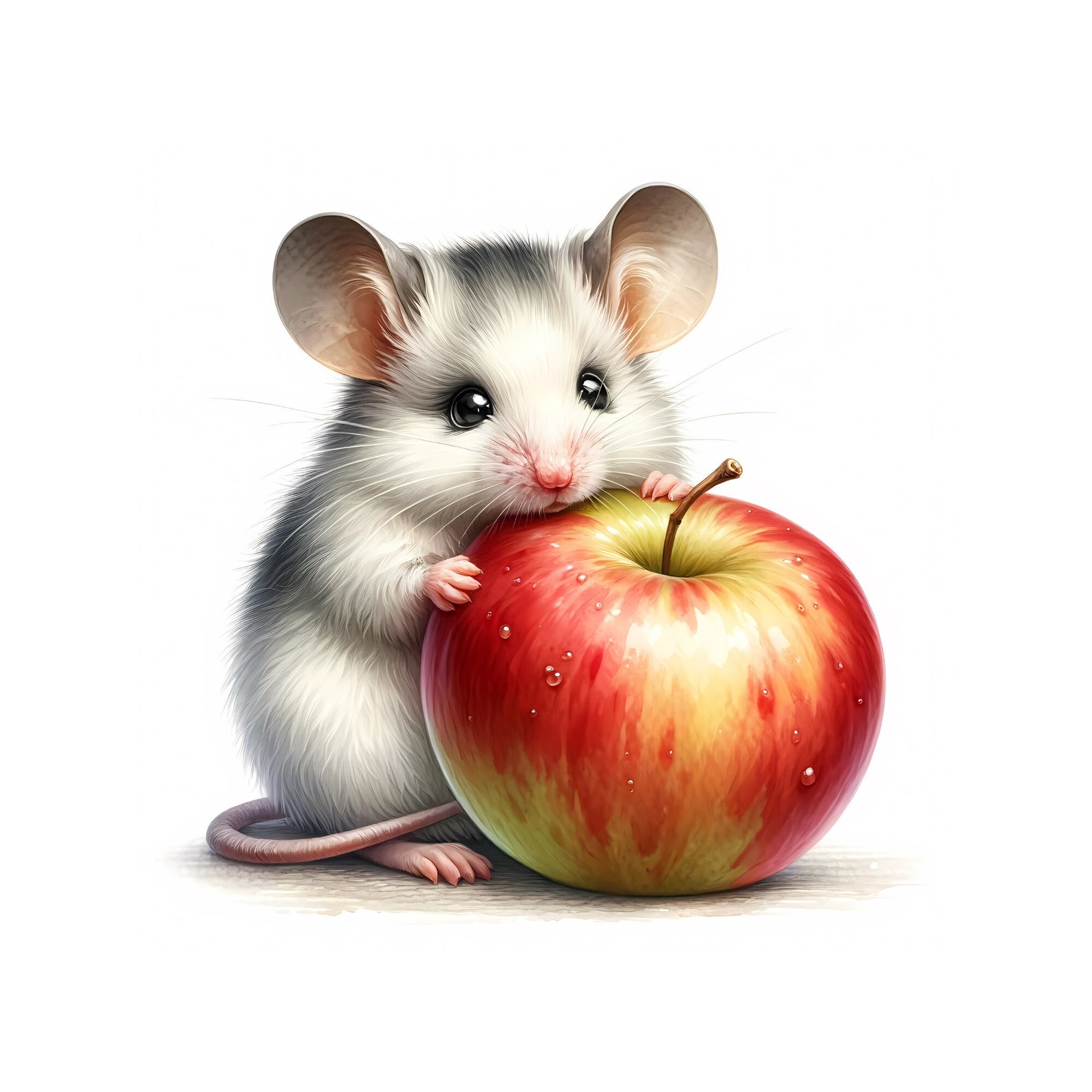 Cute Mouse Clipart - 11 High-quality Jpgs - Adorable Mouse Clipart ...