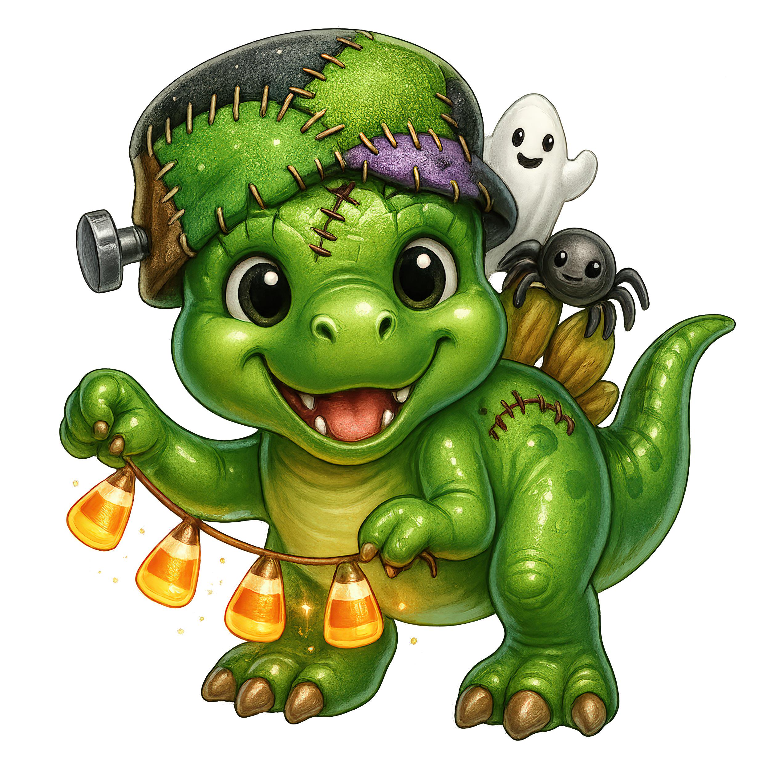 Cute Halloween Clipart Collection, Spooky PNG Graphics (commercial Use ...