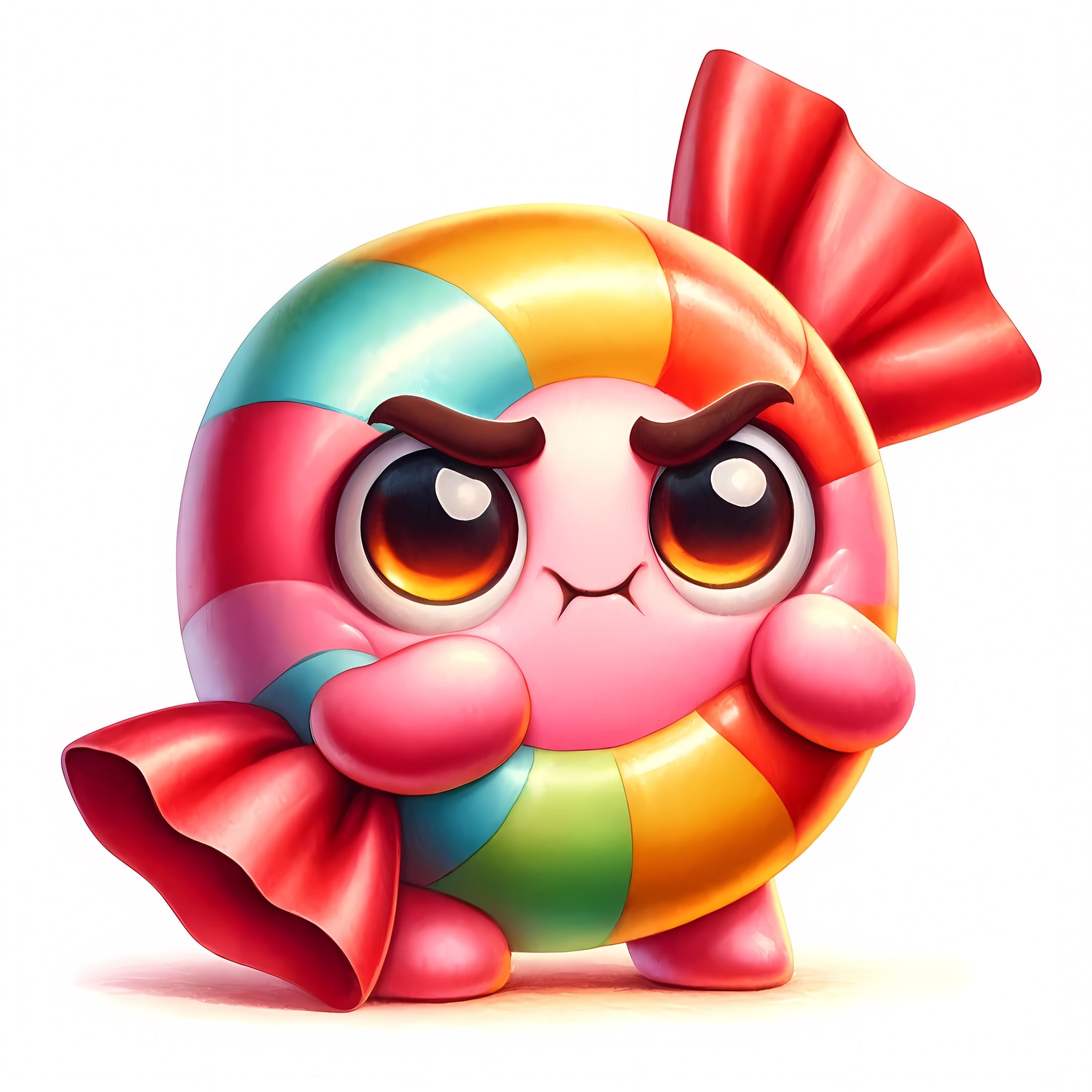 Cute Candy Clipart | Kawaii Sweet Treats Art (jpgs, Digital Download ...