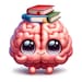 Cute Brain Clipart Bundle | Science Nursery Art (digital Download) - Etsy