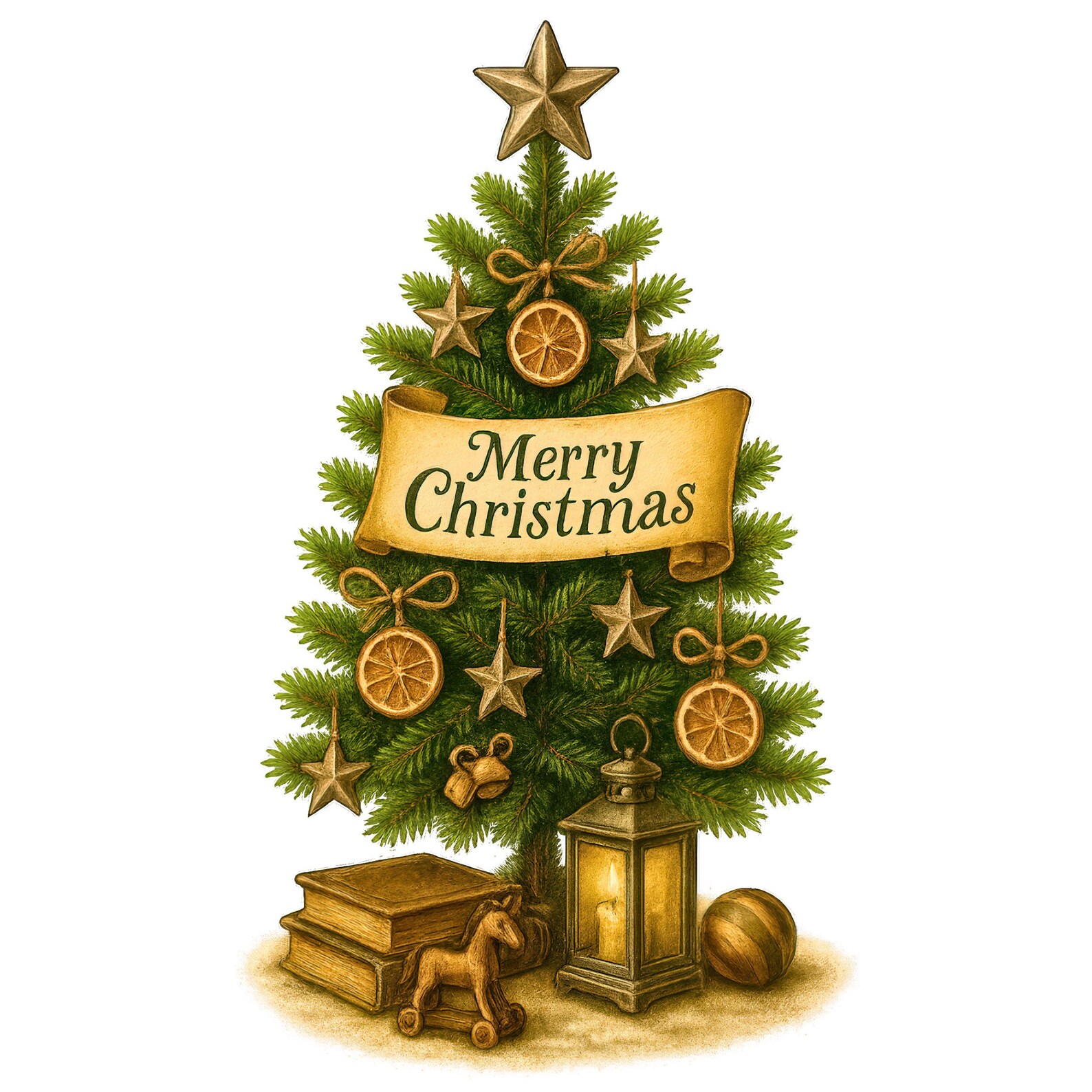 Christmas Tree Clipart: Festive Holiday Graphics (digital Download) 12 ...