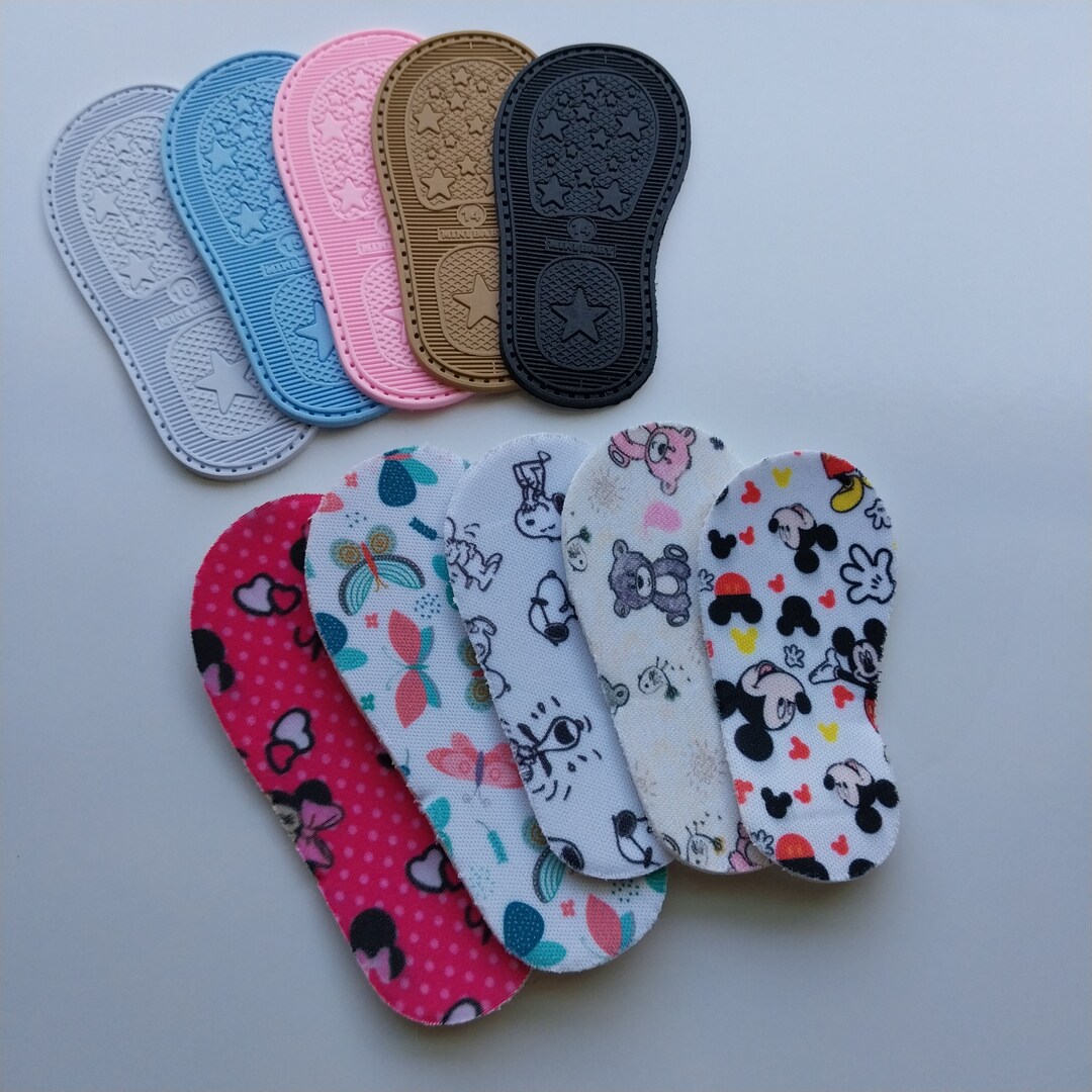Soles and Insoles for Crochet Baby Shoes - Etsy