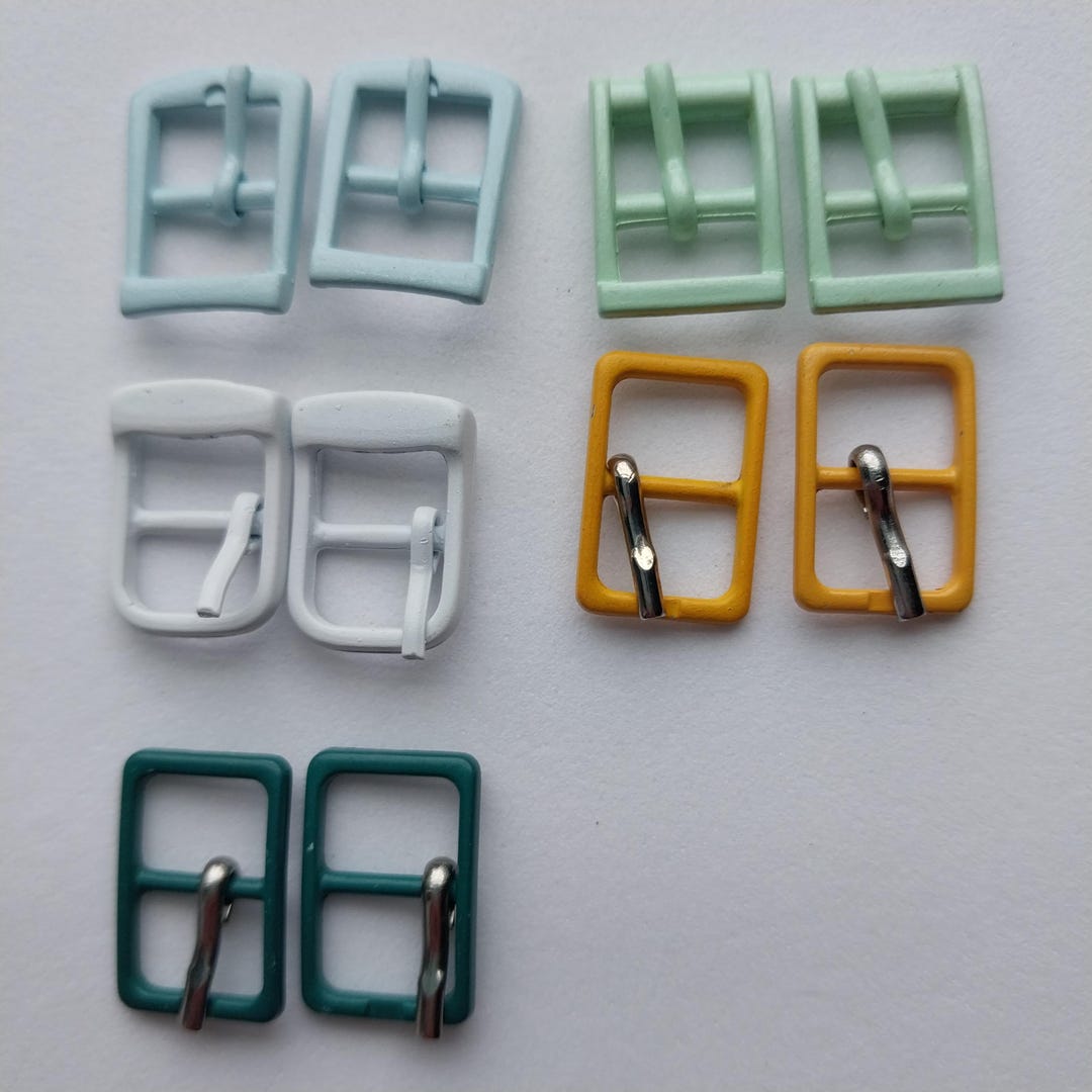 Mini Buckles for Crochet Baby Shoes – Adjustable Buckles for DIY ...