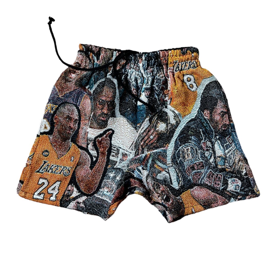 Kobe Woven Tapestry Shorts - Etsy