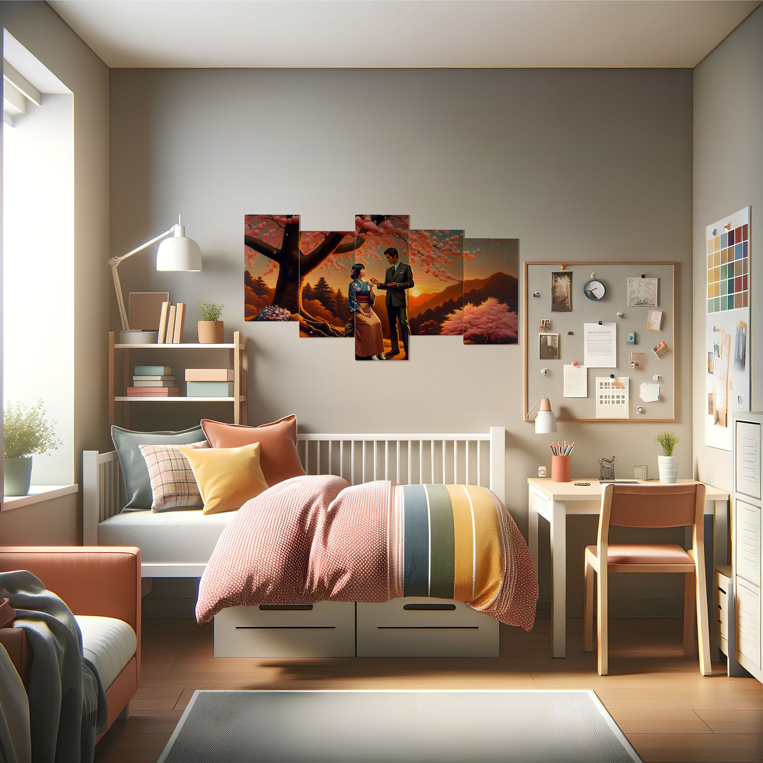 Kokuhaku Cherry Blossom Tree Confessions Love in the Japanese Sunset 5 ...