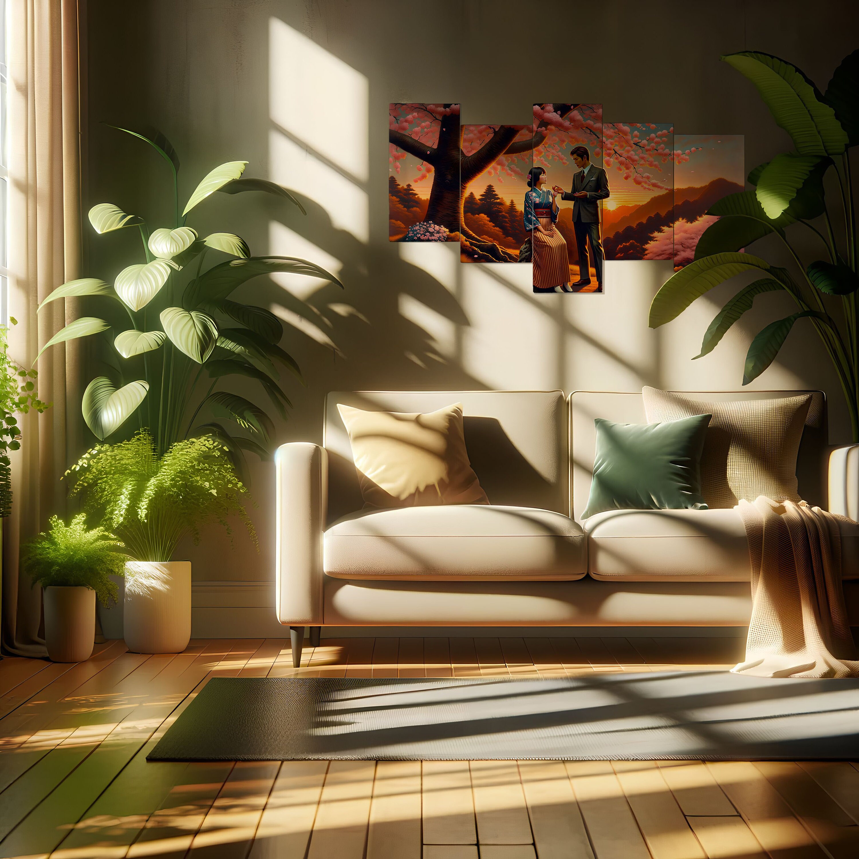 Kokuhaku Cherry Blossom Tree Confessions Love in the Japanese Sunset 5 ...