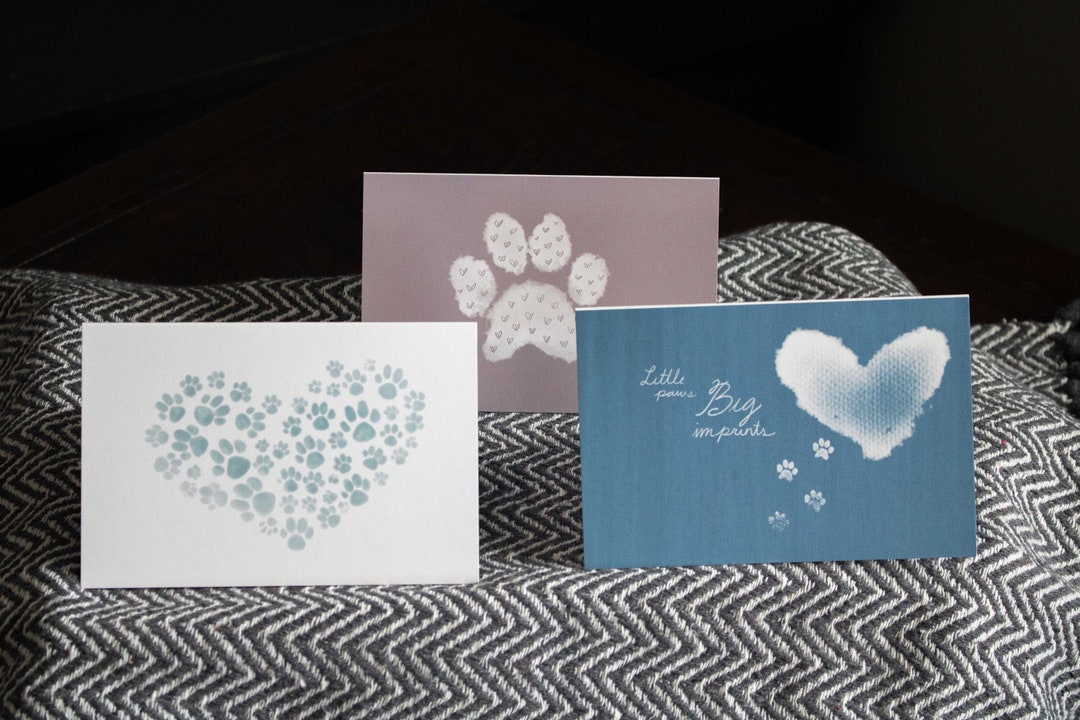 Pack of 60 Veterinary Sympathy Card for Pet Owners Pet Loss Condolence ...