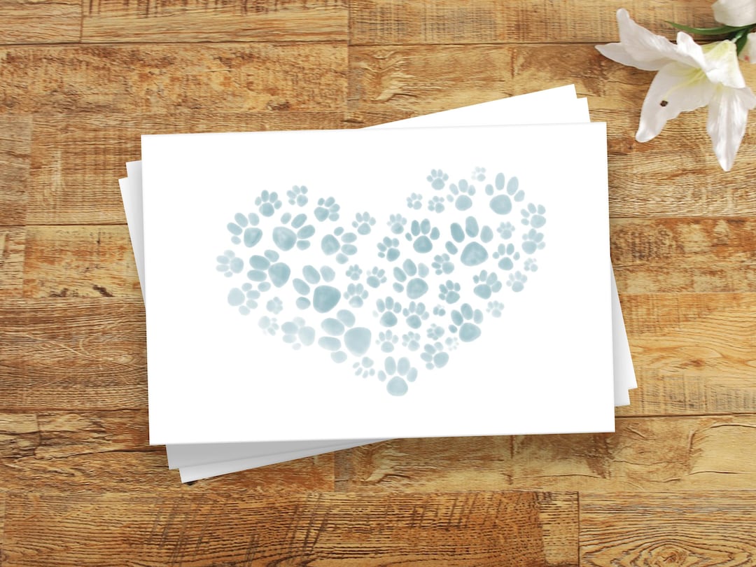 Multi-pack Veterinary Sympathy Cards and Envelopes for Pet Owners | Pet ...