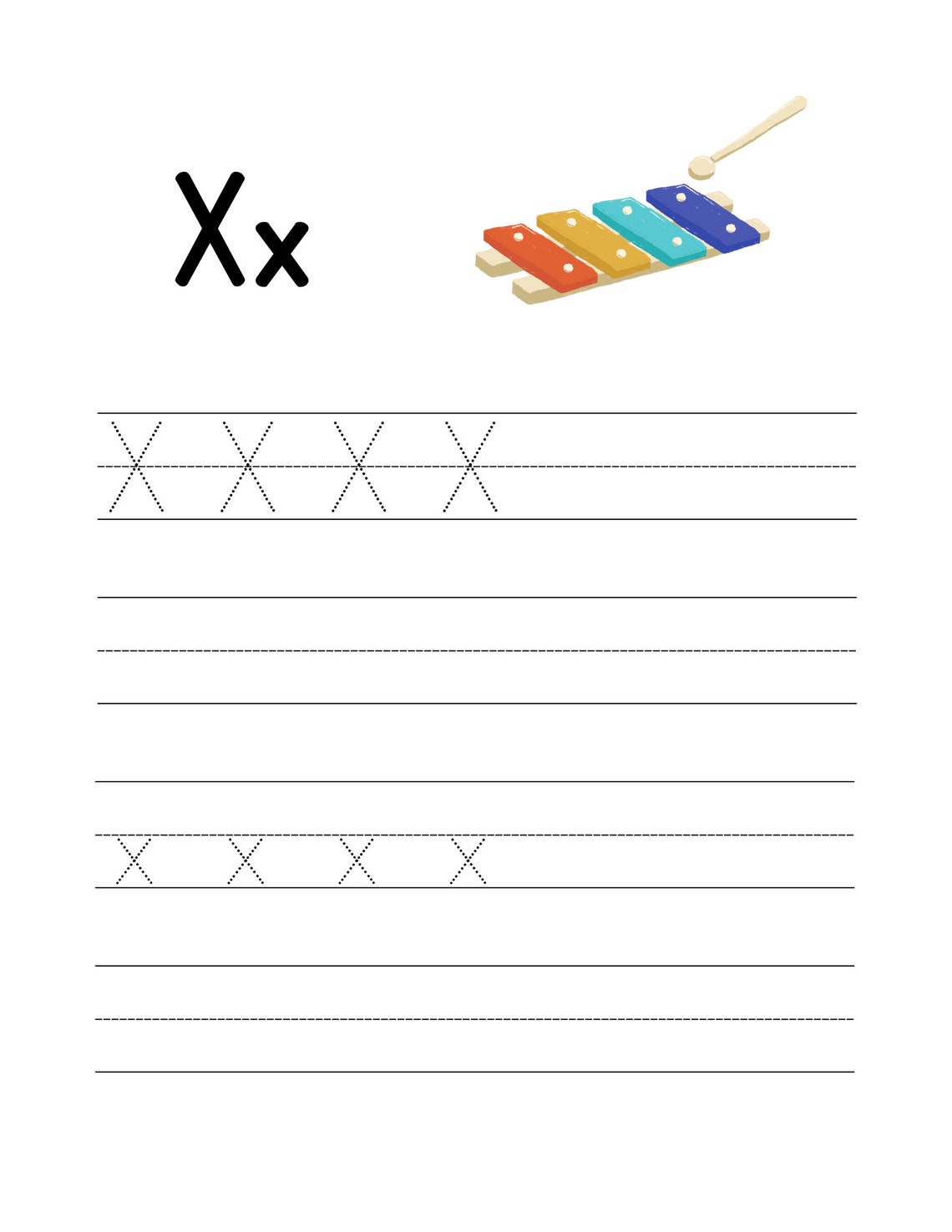 Digital and Printable Alphabet Tracing Sheets - Etsy