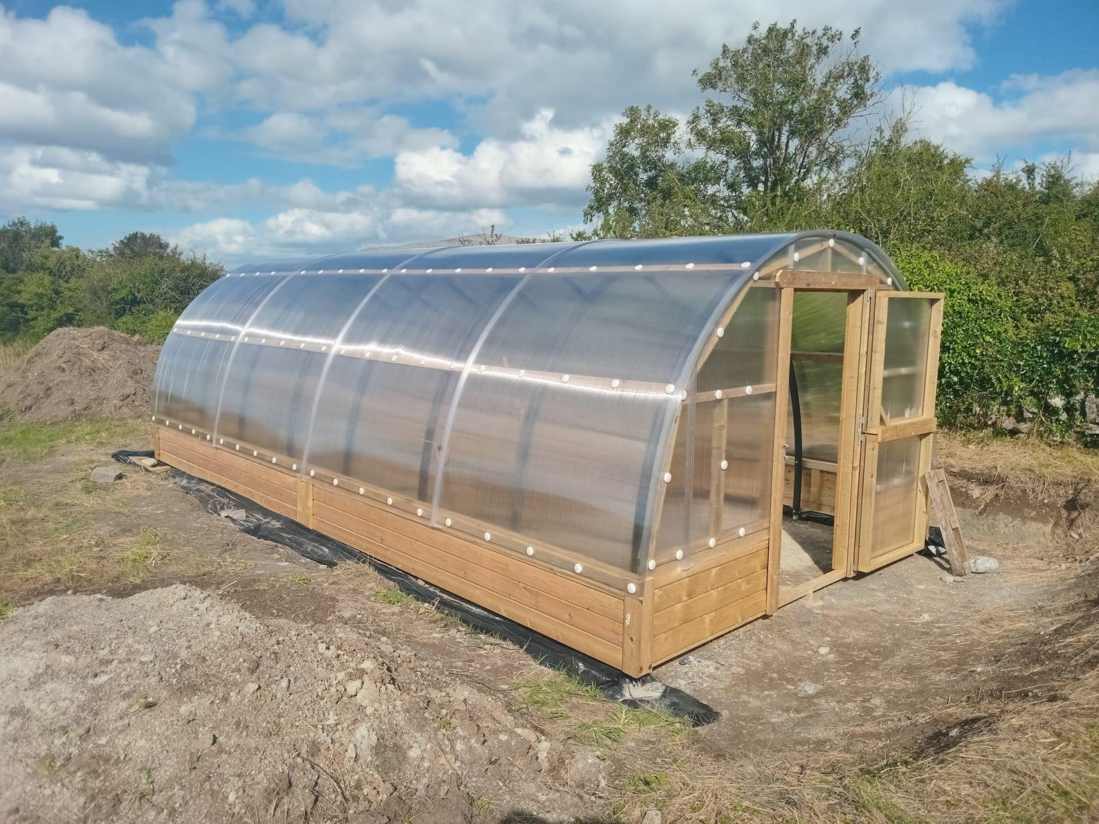 4.8 Metre STORMIE Polytunnel Greenhouse Plans This is a DIGITAL Product. - Etsy