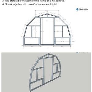 STORMIE 20 Ft Stormproof Polytunnel Greenhouse High Tunnel Wood Framed ...