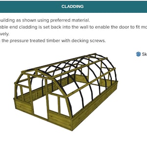 STORMIE 20 Ft Stormproof Polytunnel Greenhouse High Tunnel Wood Framed ...