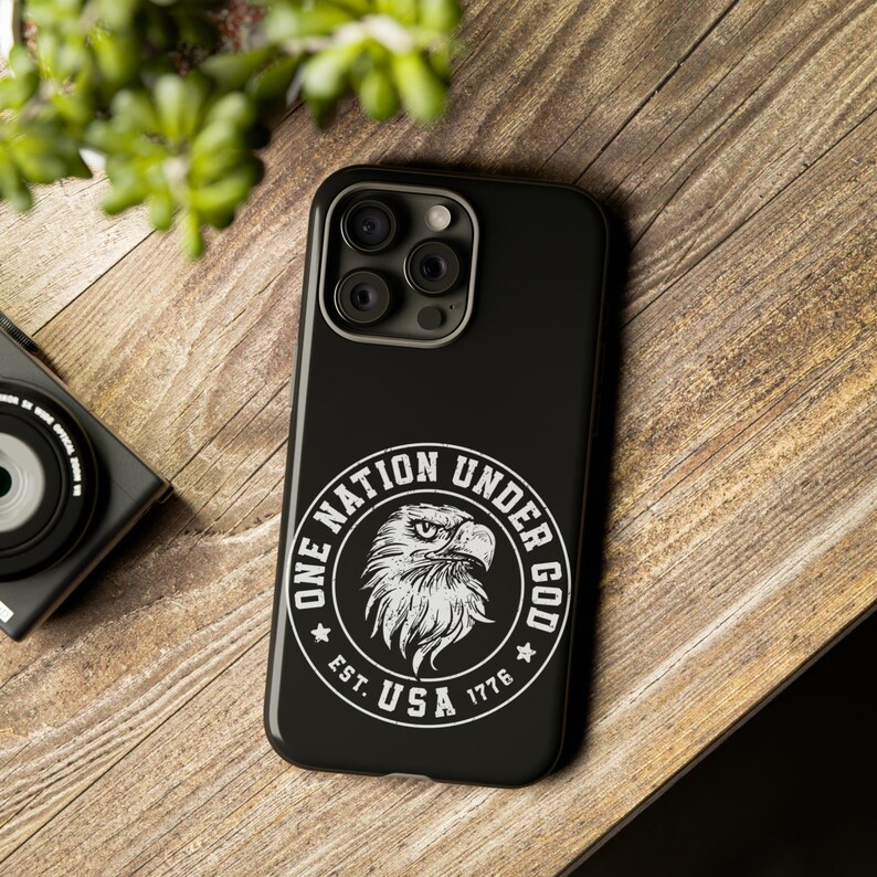 American Patriot Cell Phone Tough Cases One Nation Under God Bald Eagle ...