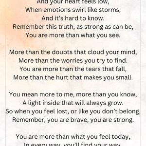 Personalised Poems for Balance & Inner Peace | Digital Download - Etsy
