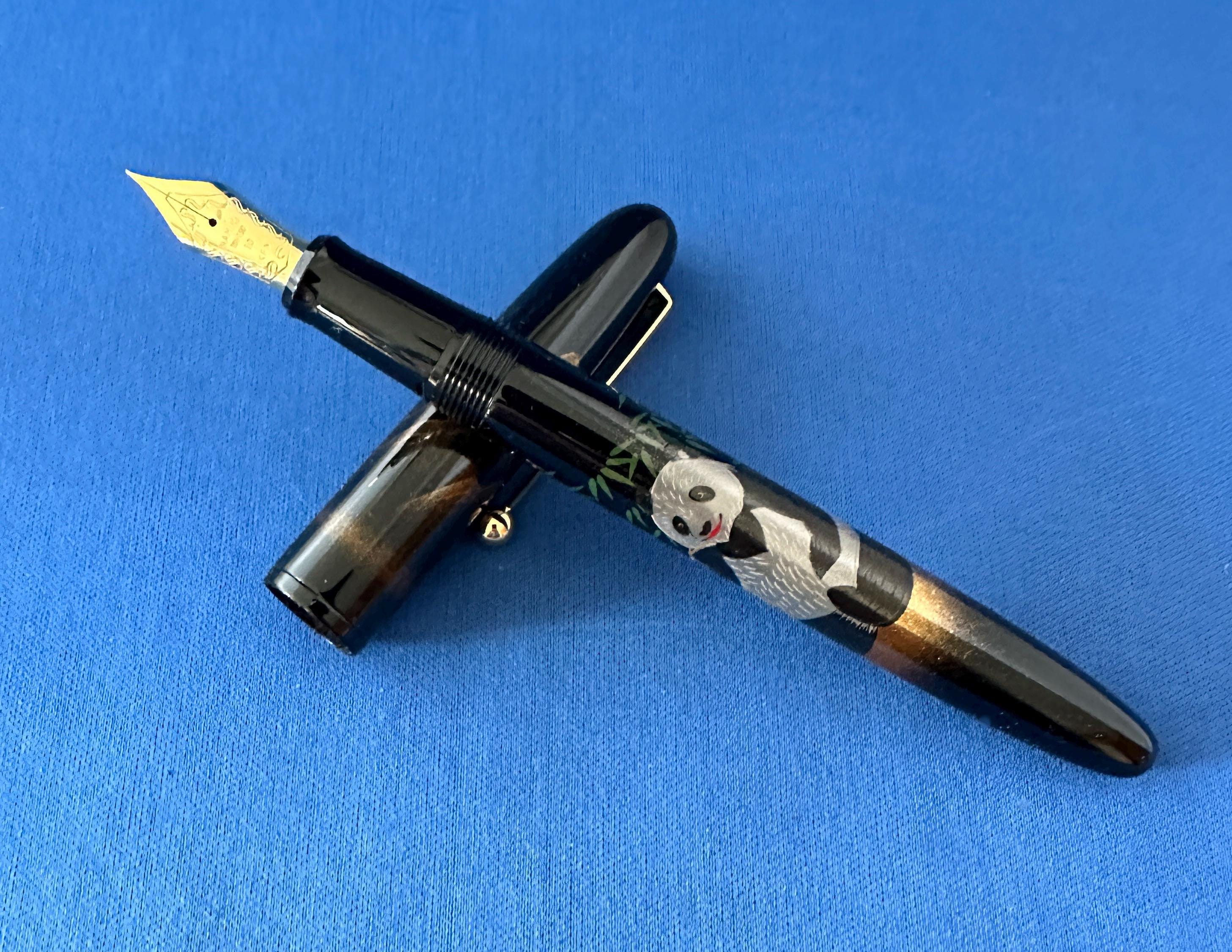 Pilot Namiki Panda Fountain Pen 447/700 18k Fine Nib Never Inked - Etsy