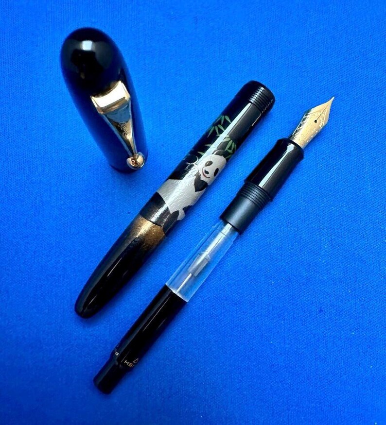 Pilot Namiki Panda Fountain Pen 447/700 18k Fine Nib Never Inked - Etsy