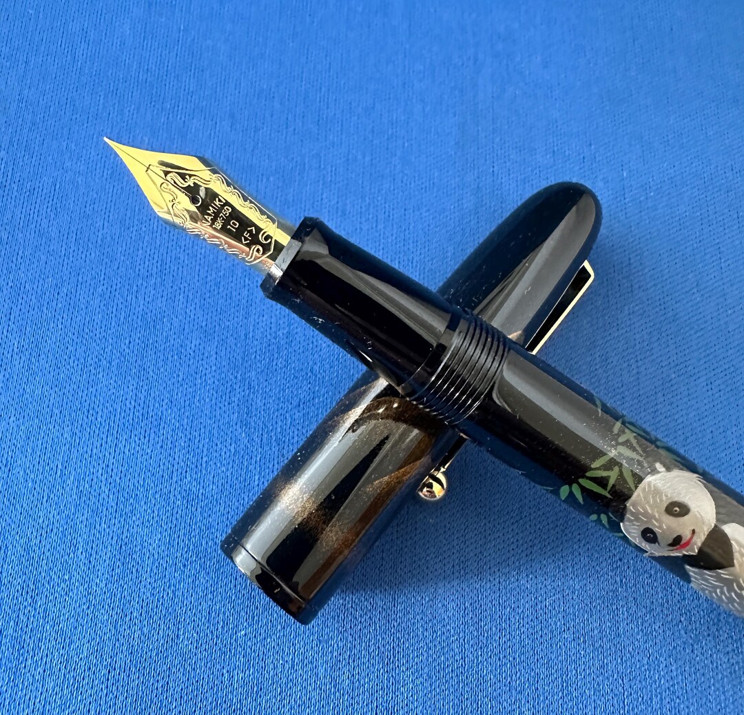 Pilot Namiki Panda Fountain Pen 447/700 18k Fine Nib Never Inked - Etsy
