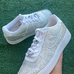 Custom Swarovski Crystal Air Force 1s - Etsy