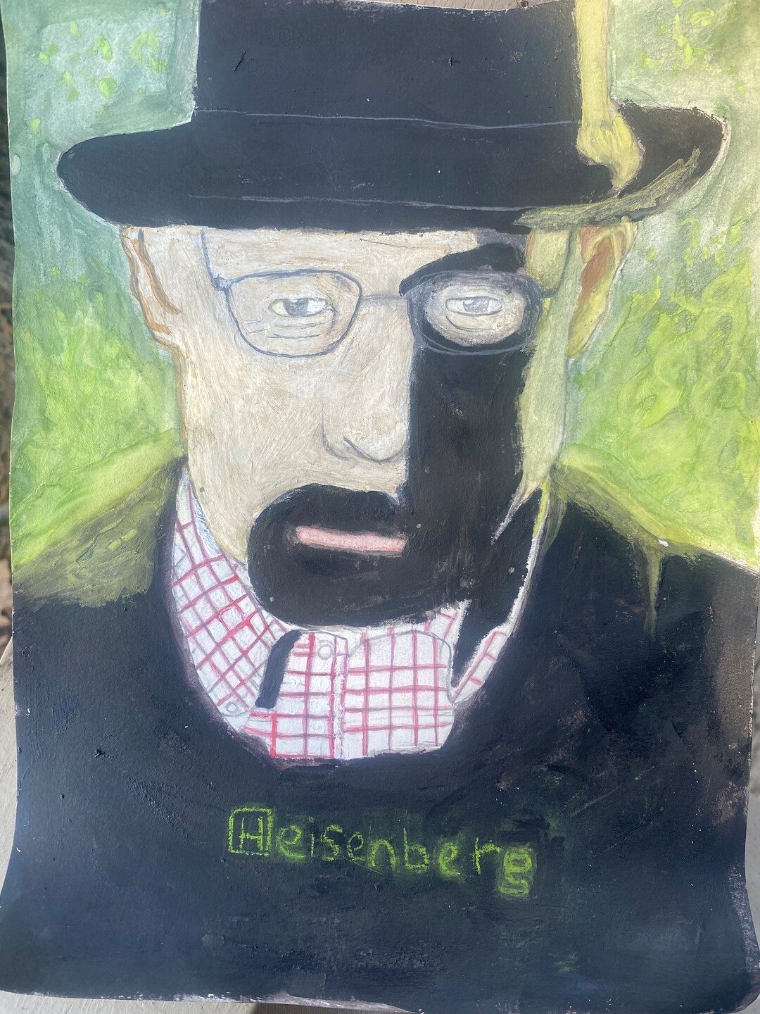 Breaking Bad Heisenberg Painting - Etsy