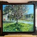 She's Back Original Oil Painting, Handcrafted Float Frame - Etsy