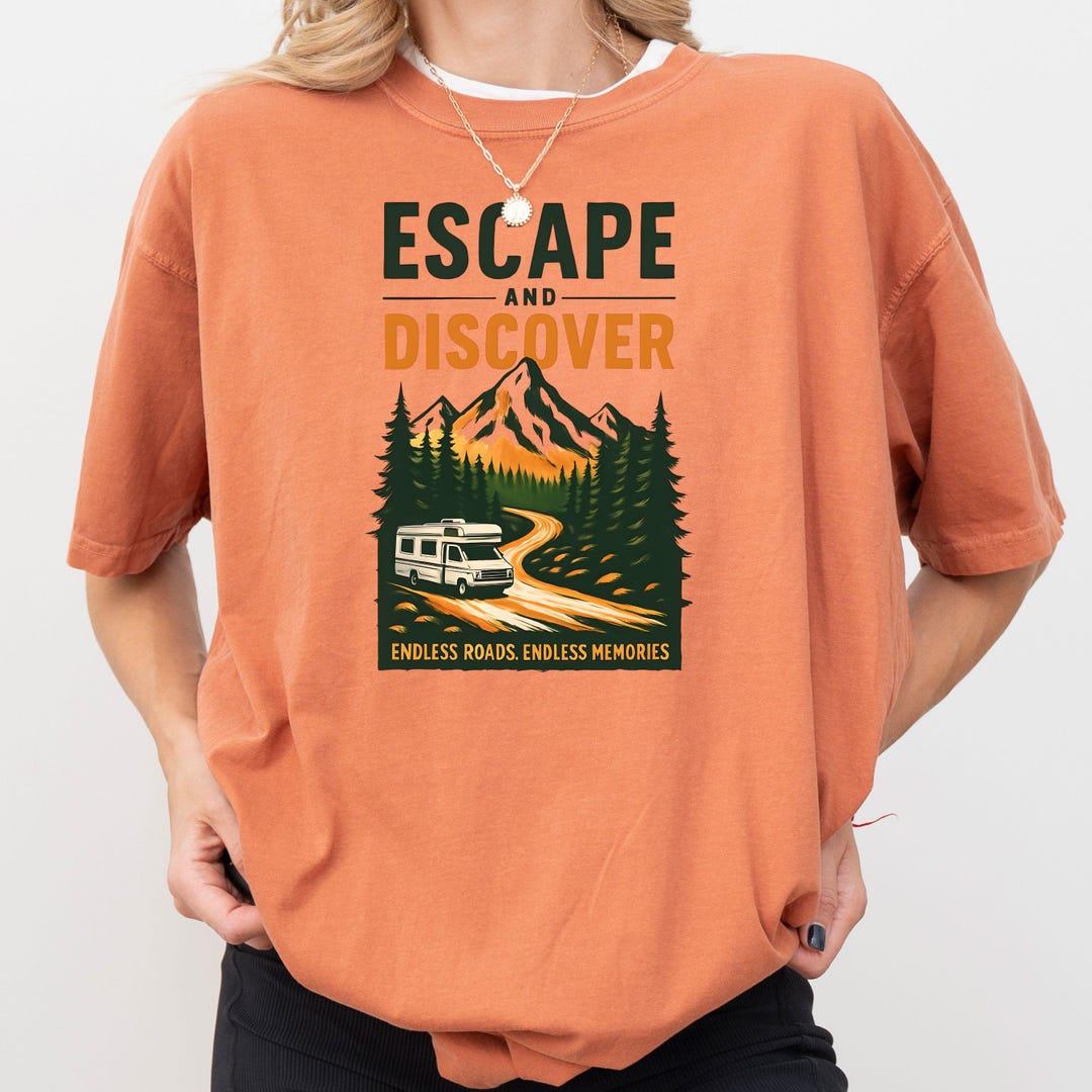 Comfort Colors RV Shirt, Road Trip T-shirt, Camping Shirt, RV Life ...