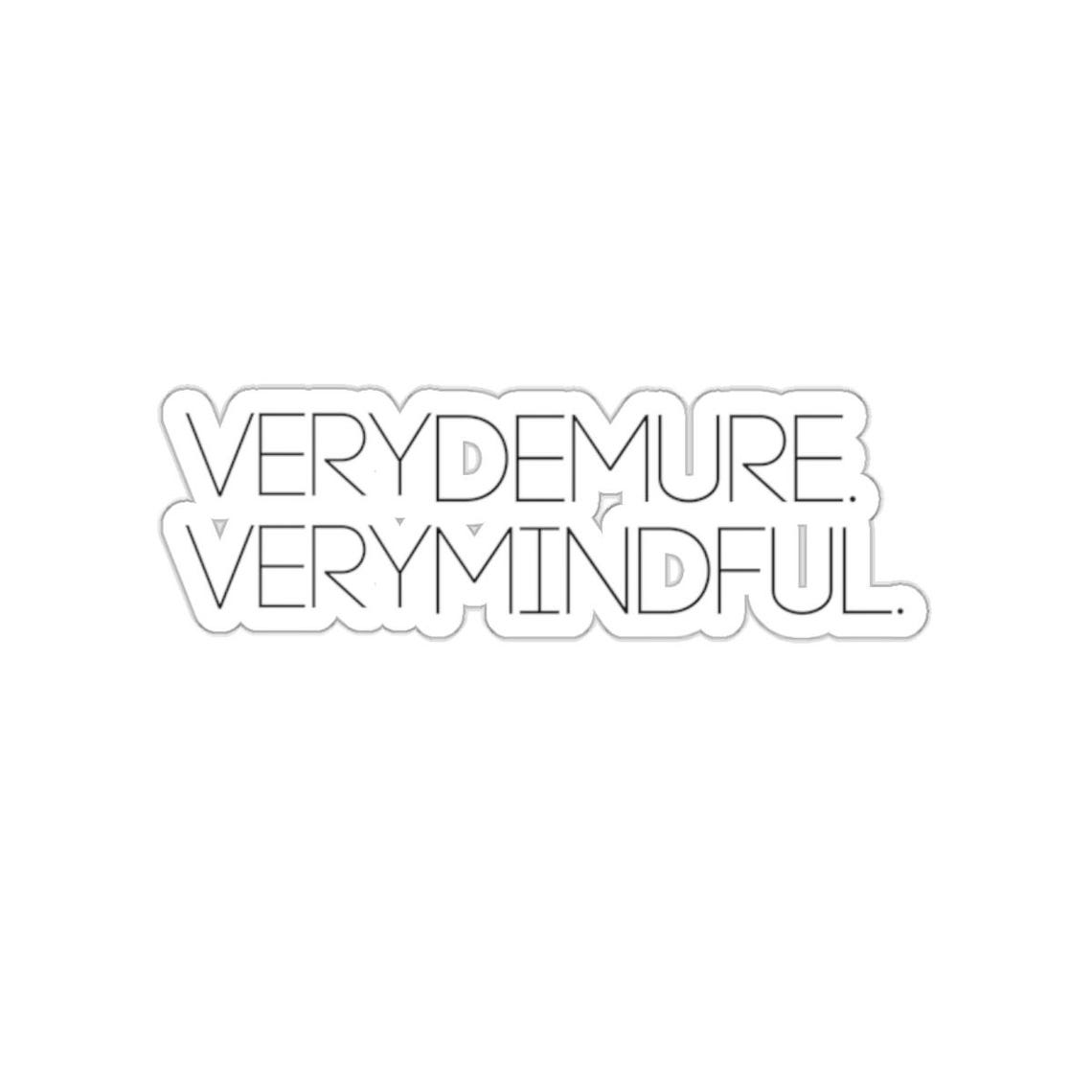 Very Demure Very Mindful Sticker | Jools Lebron Tiktok Trend Sticker ...