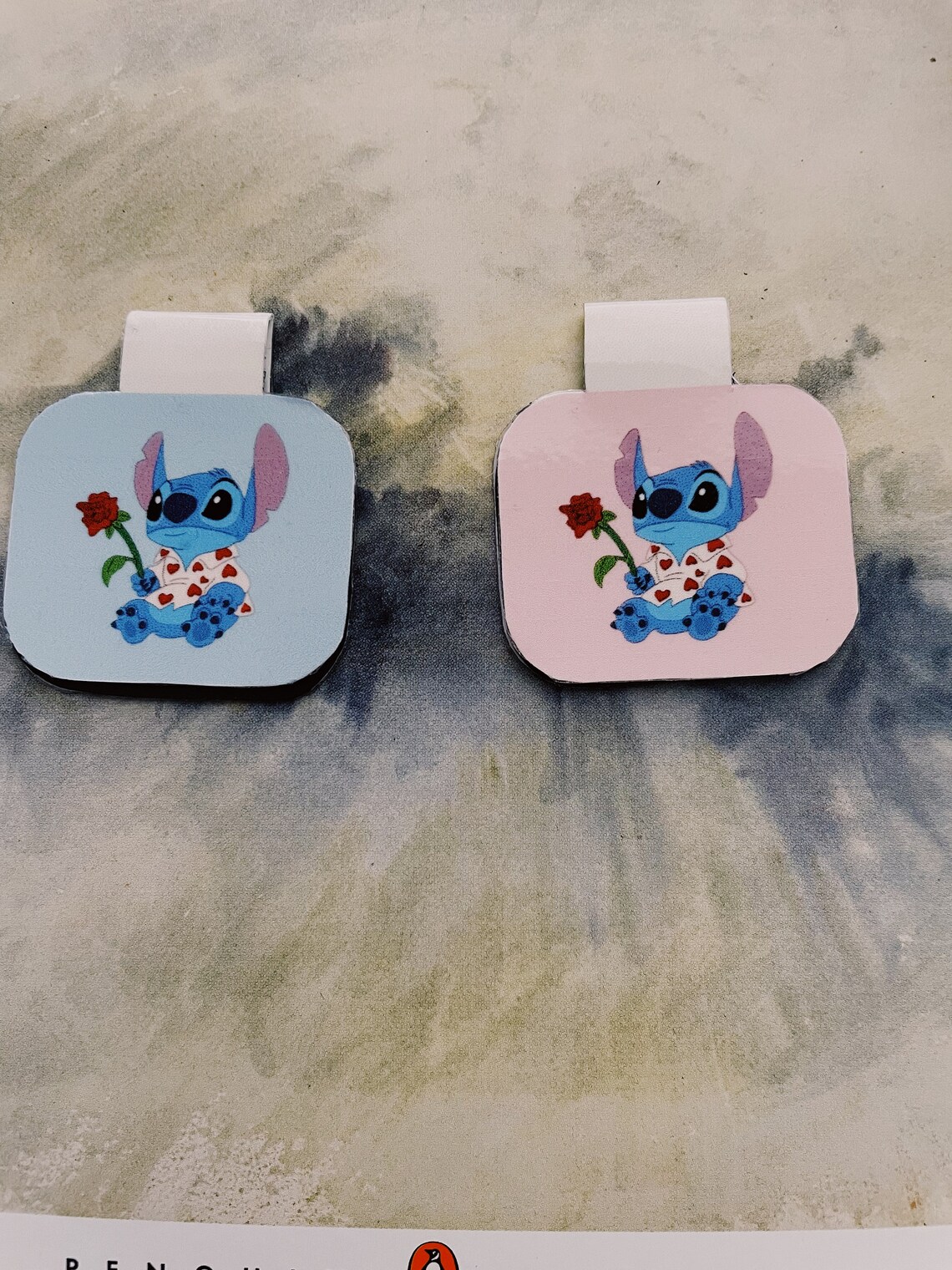Stitch Magnetic Bookmarks lilo & Stitch - Etsy