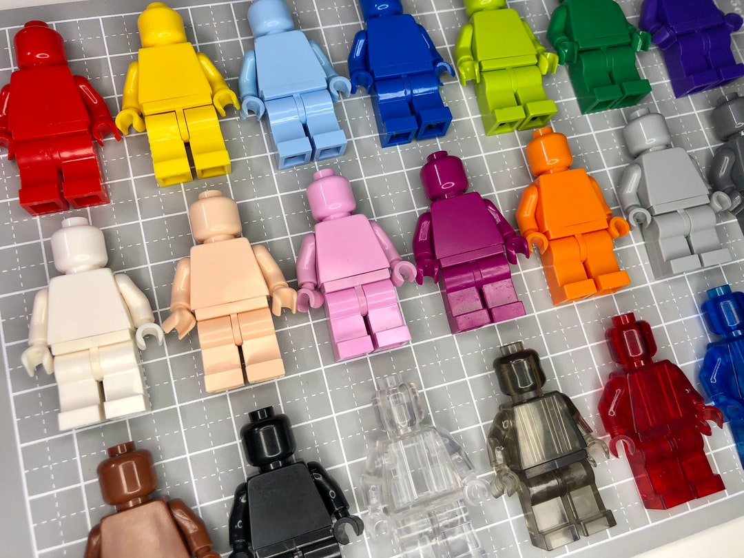 Multi Color Action Figures Building Blocks Toys - Etsy