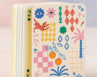 Designer Playing Cards: Unique Modern Deck, Stylish Game Night - Etsy