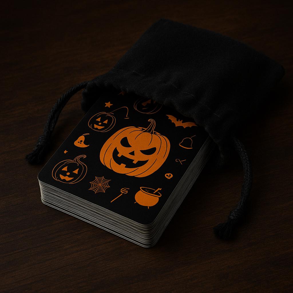 Halloween Playing Cards: Spooky Skeleton Poker Deck - Etsy