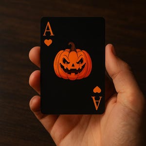 Halloween Playing Cards: Spooky Skeleton Poker Deck - Etsy